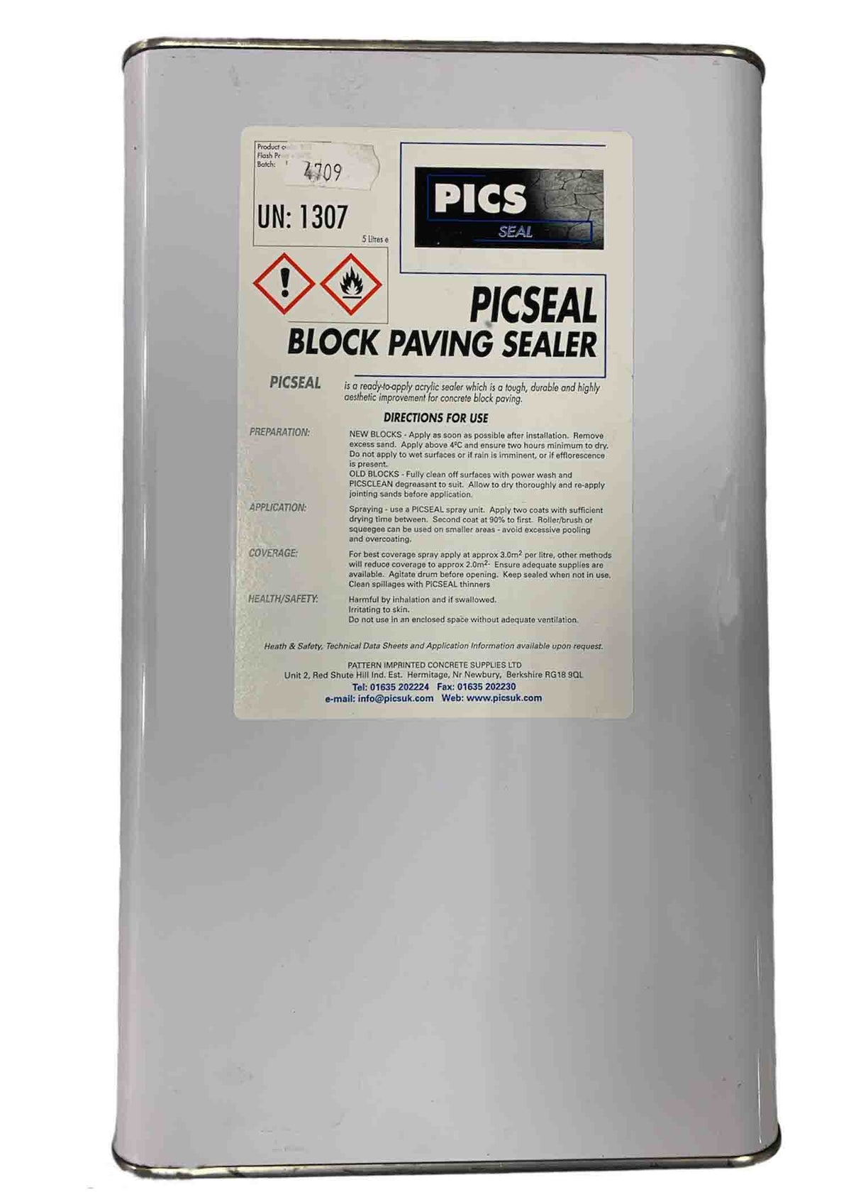 PIC Seal - Block Paving & Patio Sealer — GS Supplies
